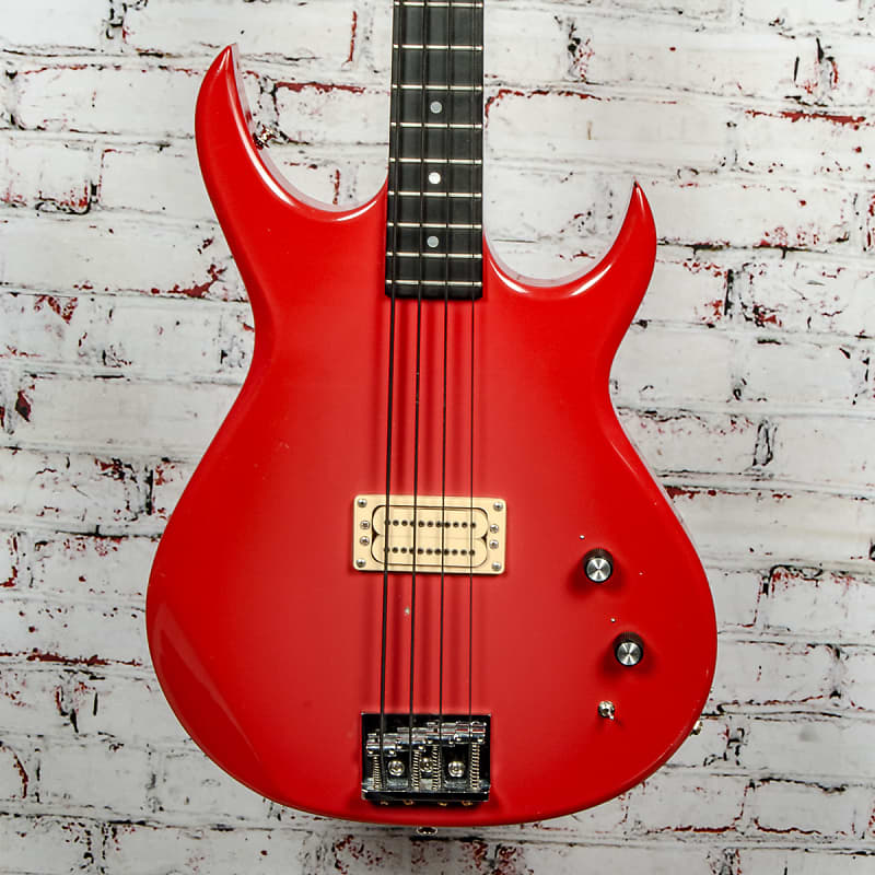 Carvin Vintage 1980's LB40 Electric Bass Guitar, Red x3306 | Reverb