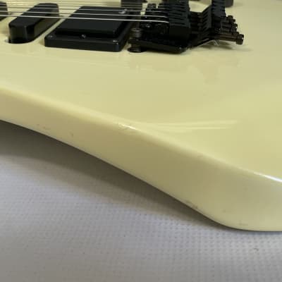 1987 Charvel Jackson Model 6 Neck Thru Pearl White 6 String | Reverb