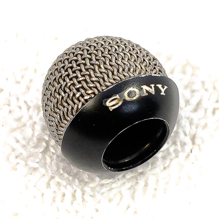 Sony AD38 Windscreen for Lavalier Microphones - Silver | Reverb