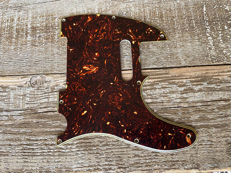 Aftermarket Telecaster Celluloid Nitrate 8 hole Relic Aged | Reverb