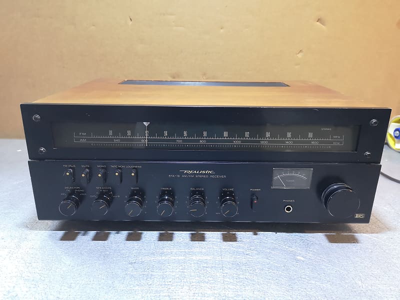 Realistic STA-78 Vintage Analogue AM FM Stereo Receiver Very | Reverb