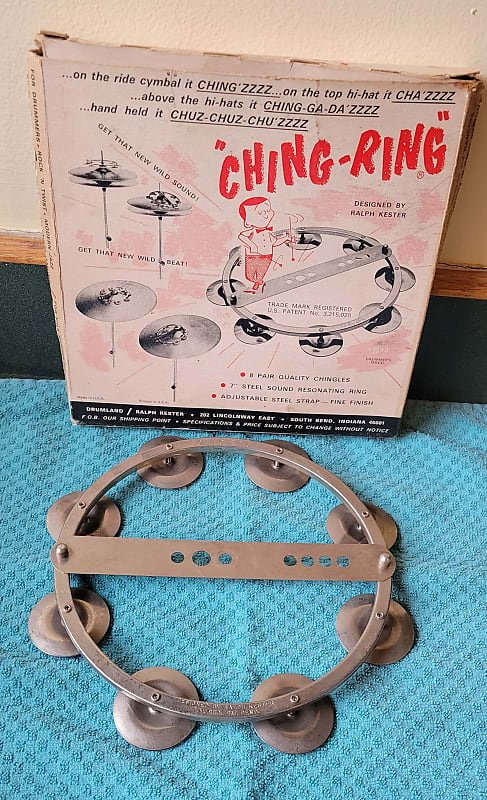 Ralph Kester Designed - Drumland - Ching-Ring with Original | Reverb