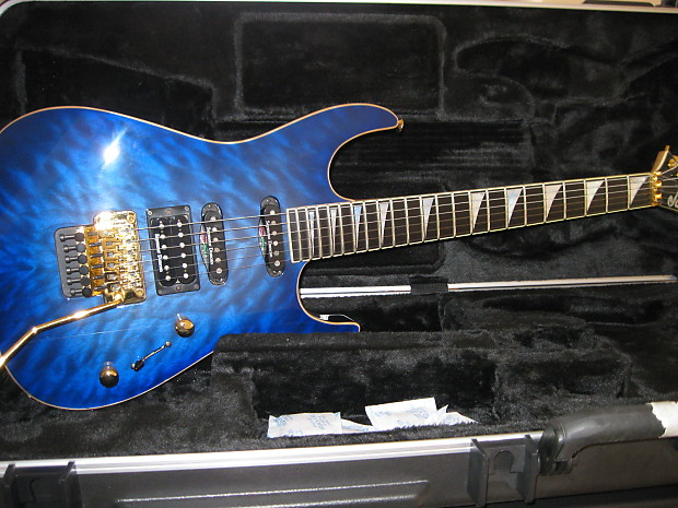 Jackson DK1 - DK-1 Trans Blue - 1998 - Original Jackson. | Reverb