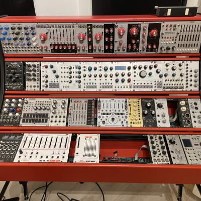 Huge Eurorack modular system in a powered case (Mutable | Reverb