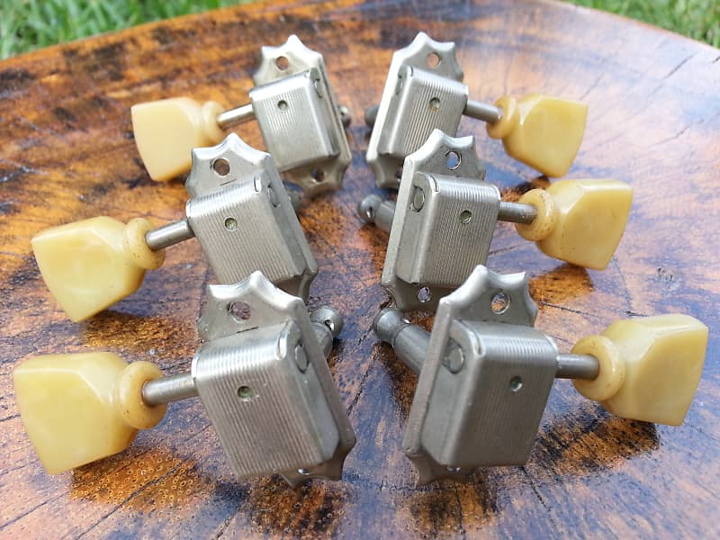 Gotoh Vintage Keystone Tuners SD90-SL Relic Nickel | Reverb
