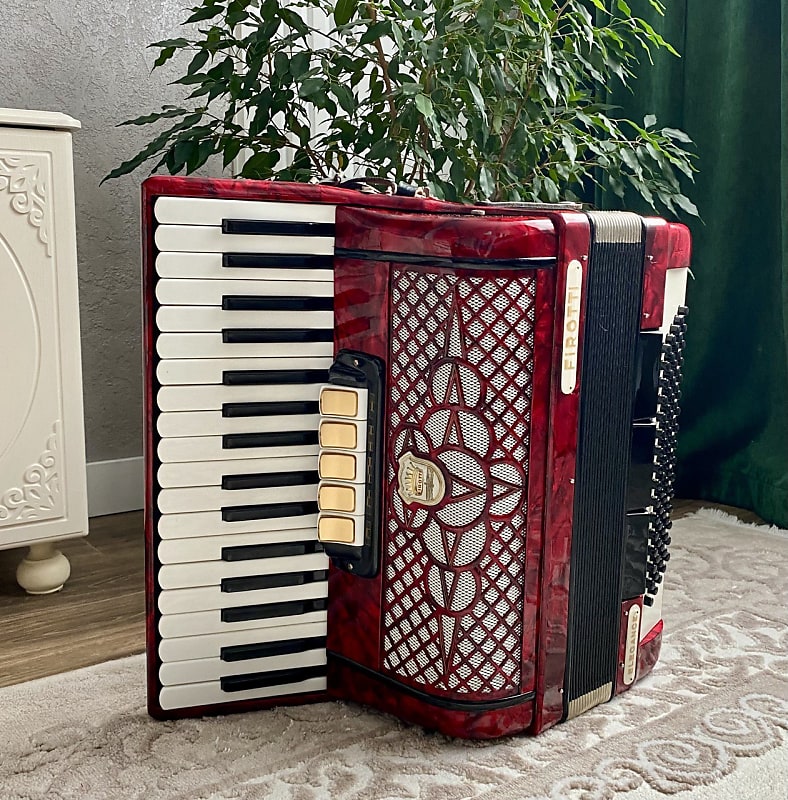 Firotti Elegance Concert Piano Accordion 80 Bass Made in | Reverb
