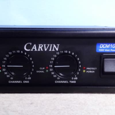 Carvin DCM-1000 2 Channel 1000 Watt Amplifier | Reverb