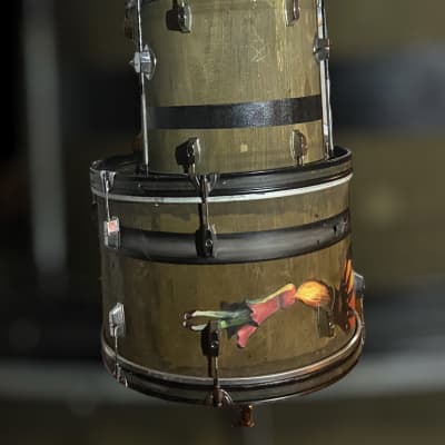 Peavey drum shells with custom paint | Reverb