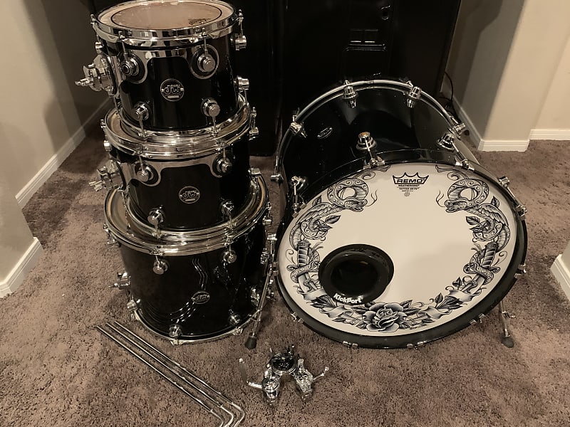 DW Performance 2018 Black Sparkle | Reverb