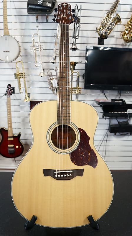 Crafter GA6/N Solid Top Grand Auditorium Body Solid Top! Made | Reverb