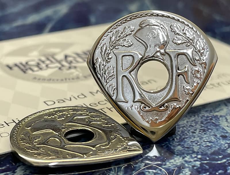 The Highland Plectrum Co. One (1) 1930 French 25 Centimes | Reverb