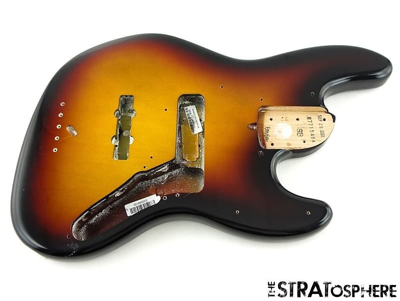 2022 Fender American Ultra Jazz Bass BODY USA Guitar Parts | Reverb