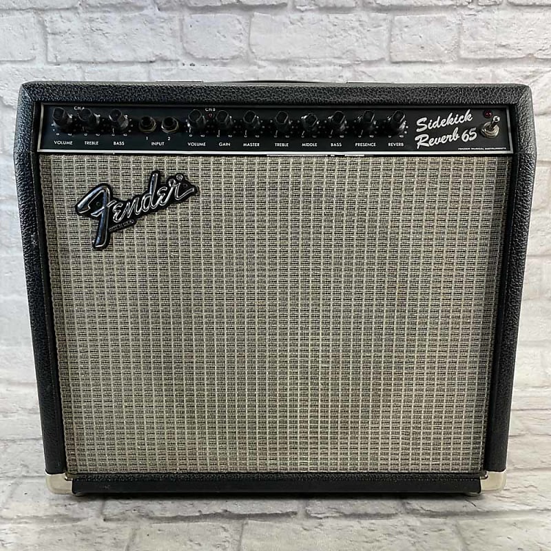 Used: Fender Sidekick Reverb 65 1x12 Compo Amp | Reverb