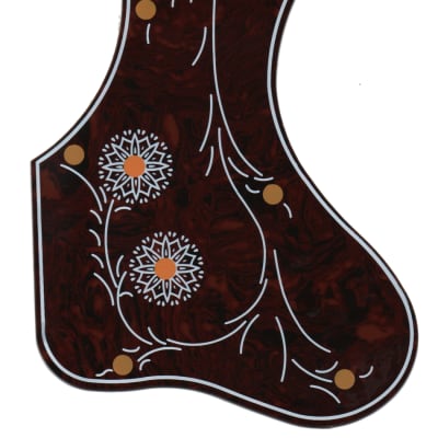 Fox Guitars Tortoise Shell Vintage Guitar Pickguard Gibson | Reverb