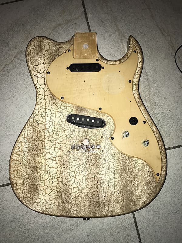 Telecaster Relic guitar body loaded with pickups | Reverb