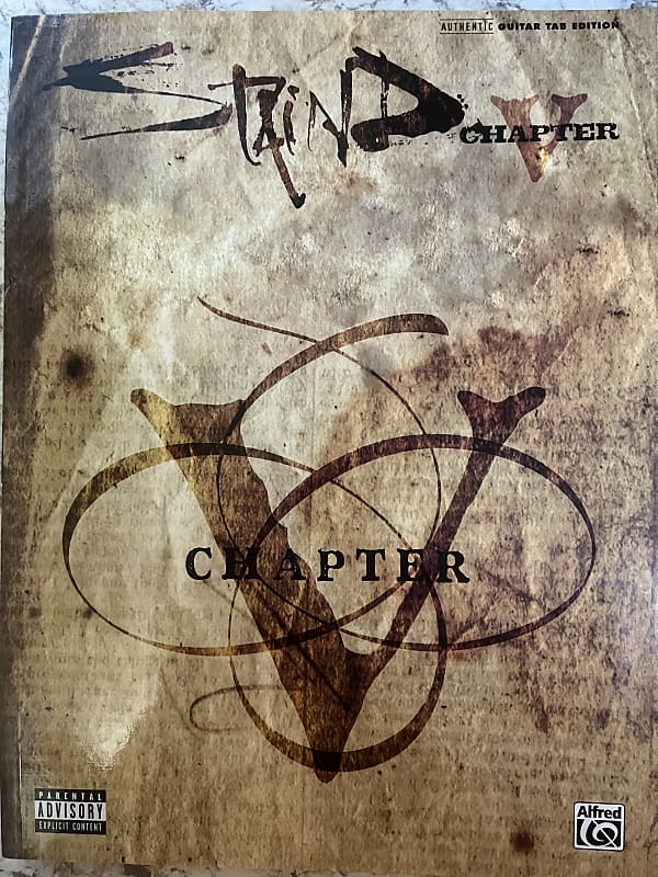 Staind - Chapter V - Guitar Tab / Tablature Book | Reverb