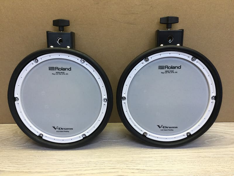 Set of 2 Roland PDX-8 V-Drum Snare Pads | Reverb