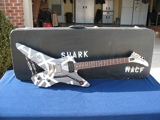 EPIPHONE EXPLORER /DESTROYER =VH= SHARK EVH REPLICA GUN METAL | Reverb