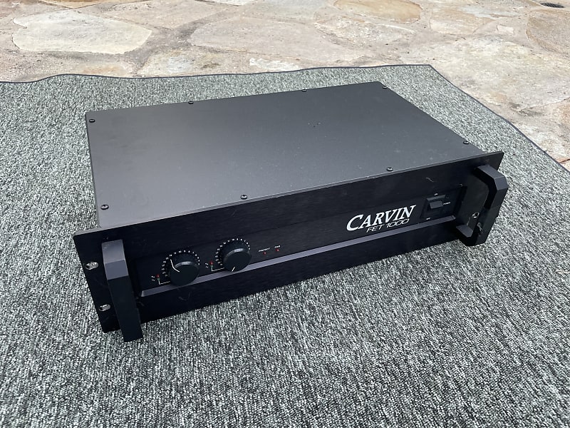 Carvin Carvin FET 1000 1000-watt Stereo Power Amplifier | Reverb