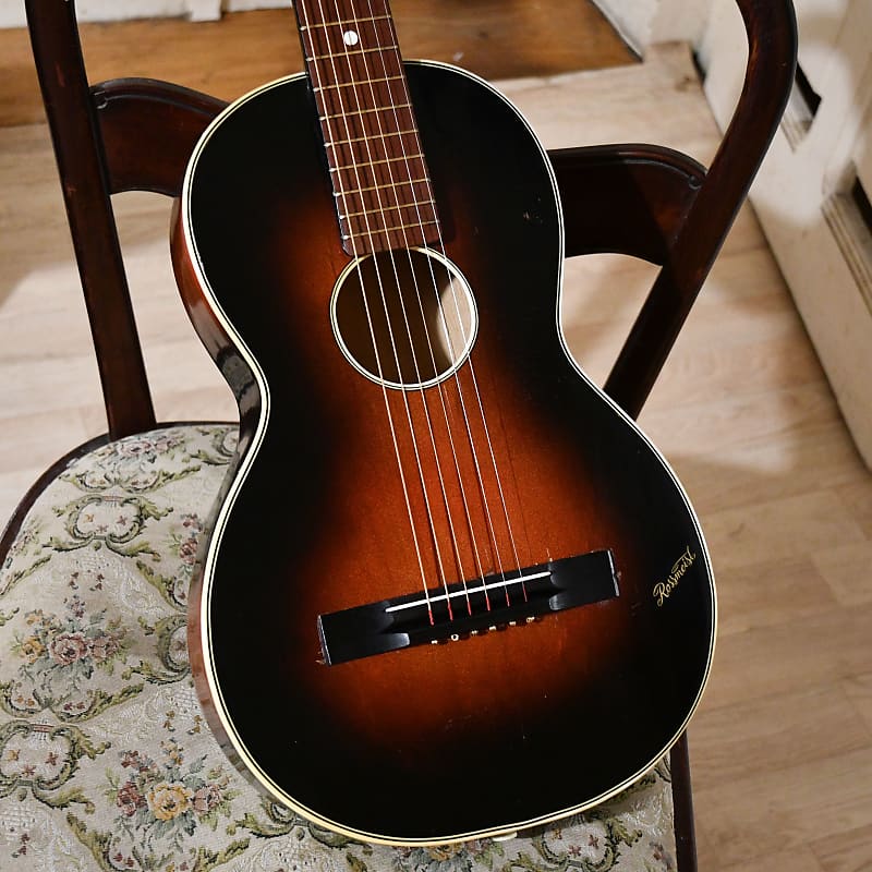 ️ Video Included - Vintage J. Rossmeisl German Parlor | Reverb