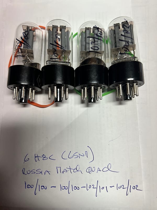 OTK 6H8C/6SN7 Quad )4) mid 70 | Reverb