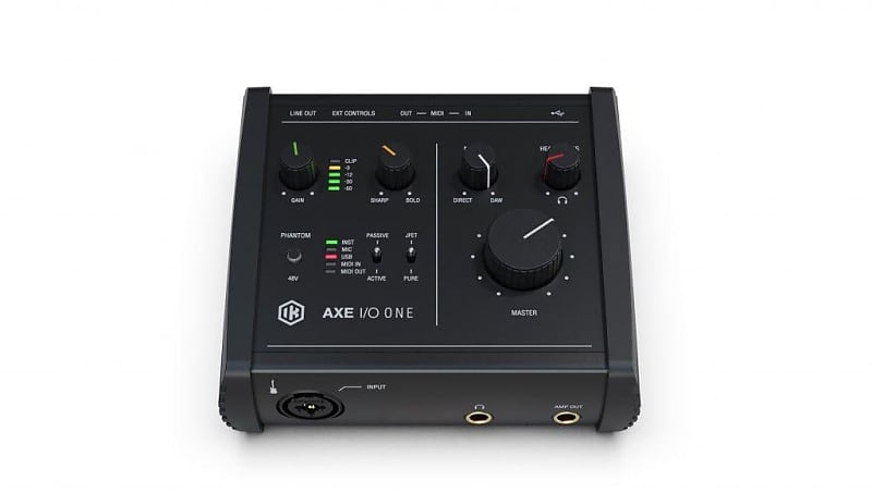 IK Multimedia Axe I-O One compact audio interface with | Reverb