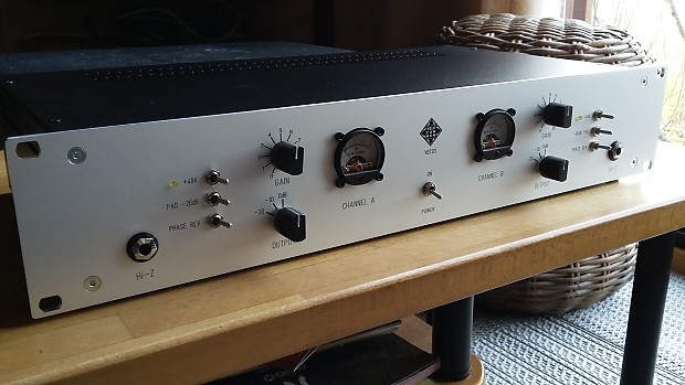 Telefunken V672D Mic Preamp Rack | Reverb