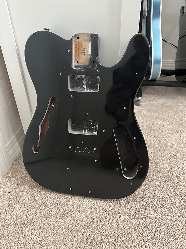 MJT VTL Thinline Telecaster body Filtertron route | Reverb