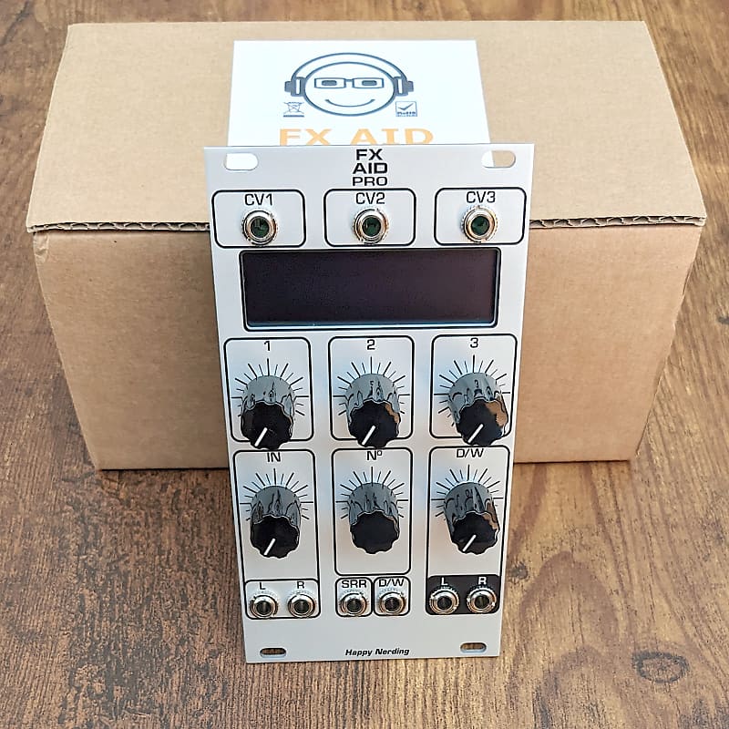 Happy Nerding FX AID PRO - Eurorack Audio Effects Module - | Reverb