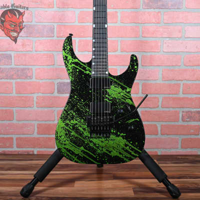 ESP USA Custom Shop M-II DX Blood Splatter 2024 w/OHSC | Reverb