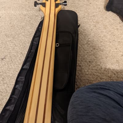 Rare! Original Wolf 7 string bass + original premium gig bag | Reverb