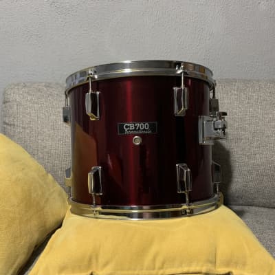 CB700 Internationale 13” x 11” tom drum 80's Wine Red | Reverb