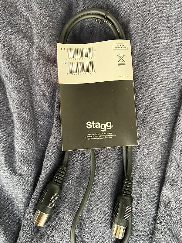 Stagg 1M High Quality Midi Cable (SMD1 E) | Reverb