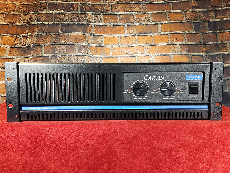 Carvin DCM2000 Professional Stereo Power Amplifier | Reverb