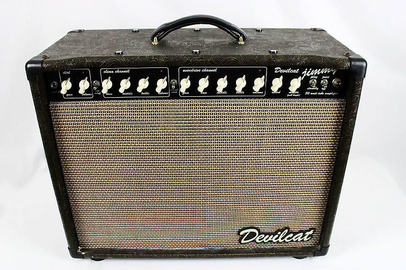 Devilcat Jimmy 50 - Tooled Leather | Reverb