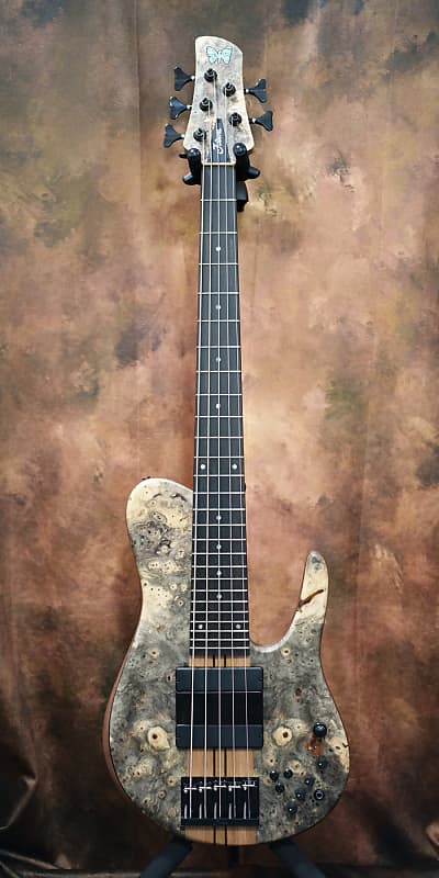 Fodera Matt Garrison Signature Imperial 5 Elite Buckeye burl | Reverb