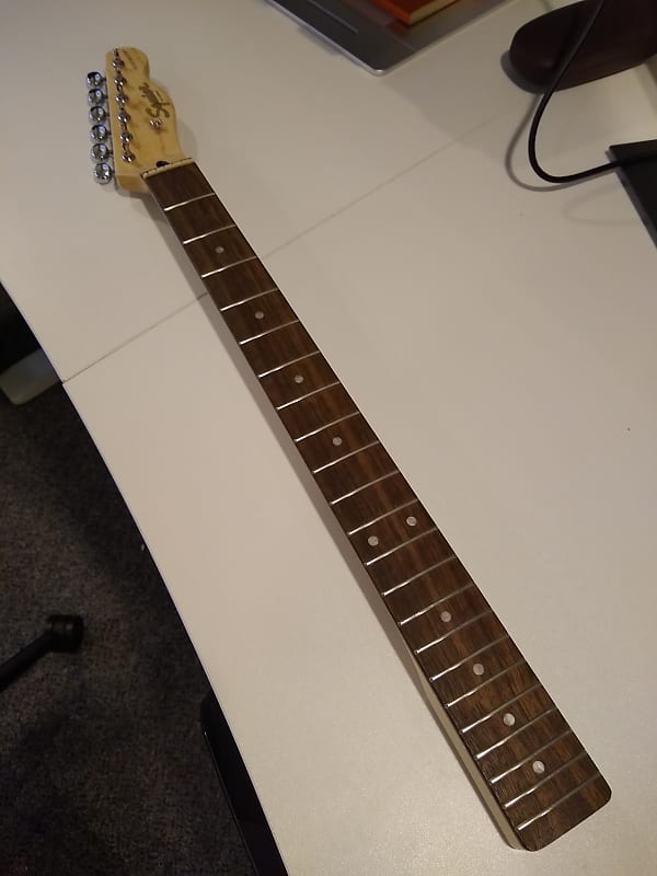 Squier Paranormal Telecaster Baritone Neck with tuners | Reverb