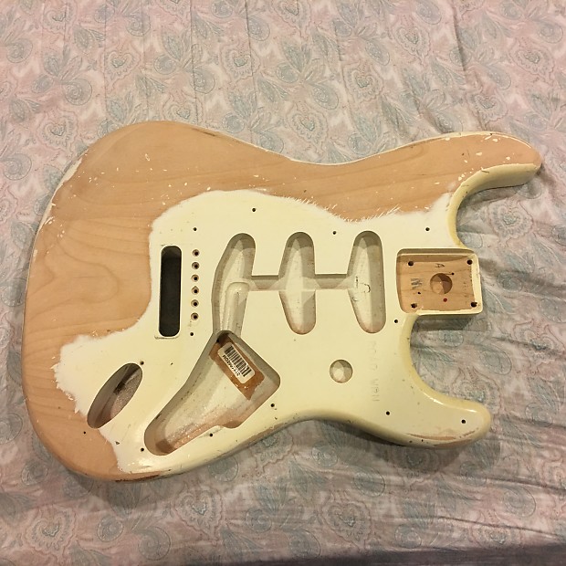 Fender Stratocaster Body 2009 unfinshed | Reverb