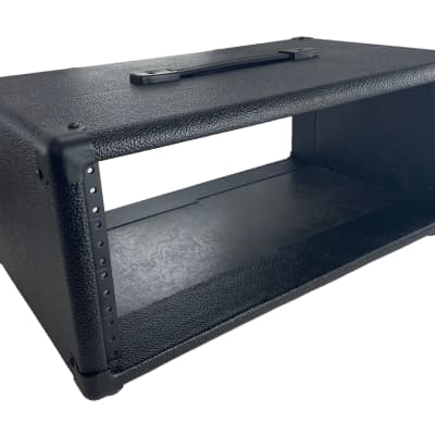 4U Deluxe Effects Rack 7" Deep Rail to Rail W/Handle | Reverb