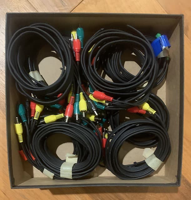 (8) RCA 4-line, 7' snakes | Reverb