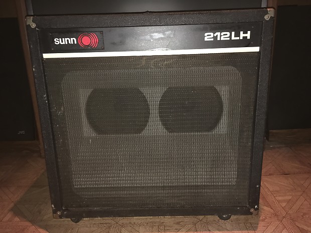 Sunn 212LH Speaker Cab 1970's Black | Reverb