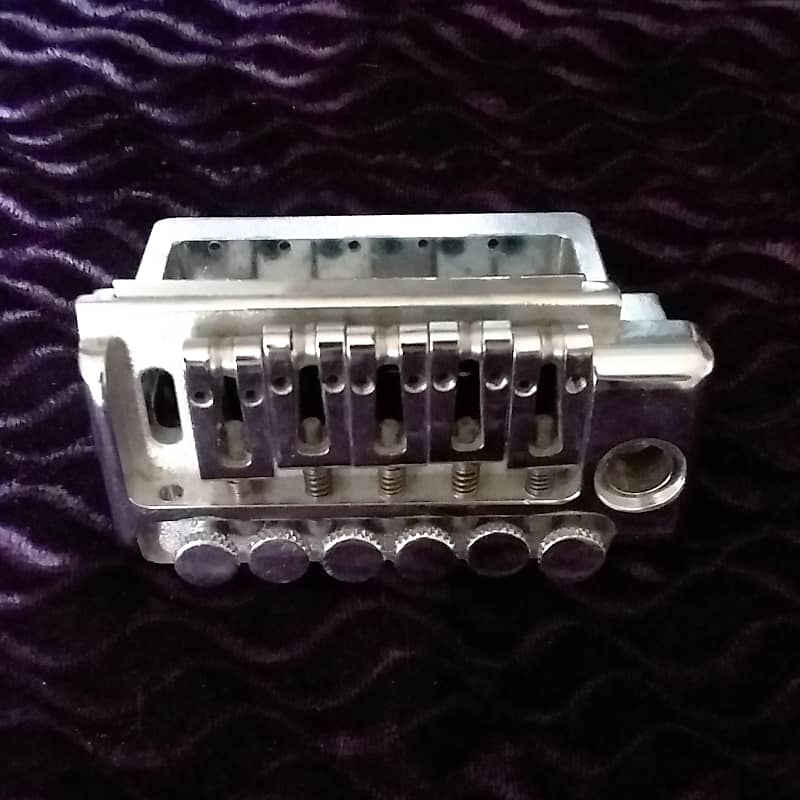 Schecter Dallas-Era Tremolo Bridge chrome Vintage German made | Reverb