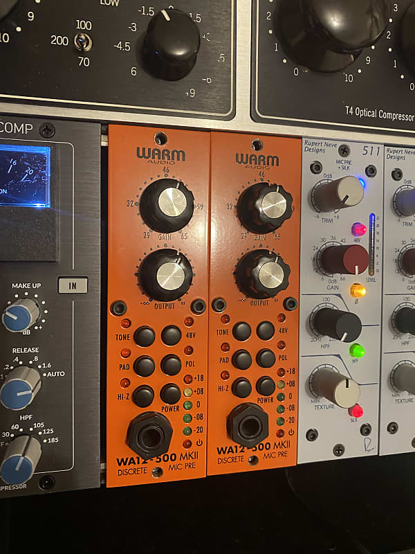 Warm Audio WA12-500 MKII Discrete 500 Series Mic Pre Module | Reverb