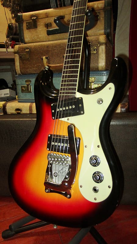 1966 Mosrite Ventures Sunburst w. Original | Reverb Australia