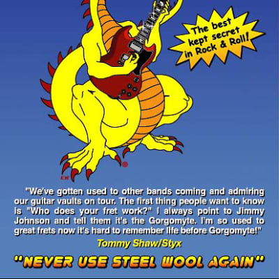 Gorgomyte Fret & Fingerboard Cleaner and Conditioning Cloth | Reverb