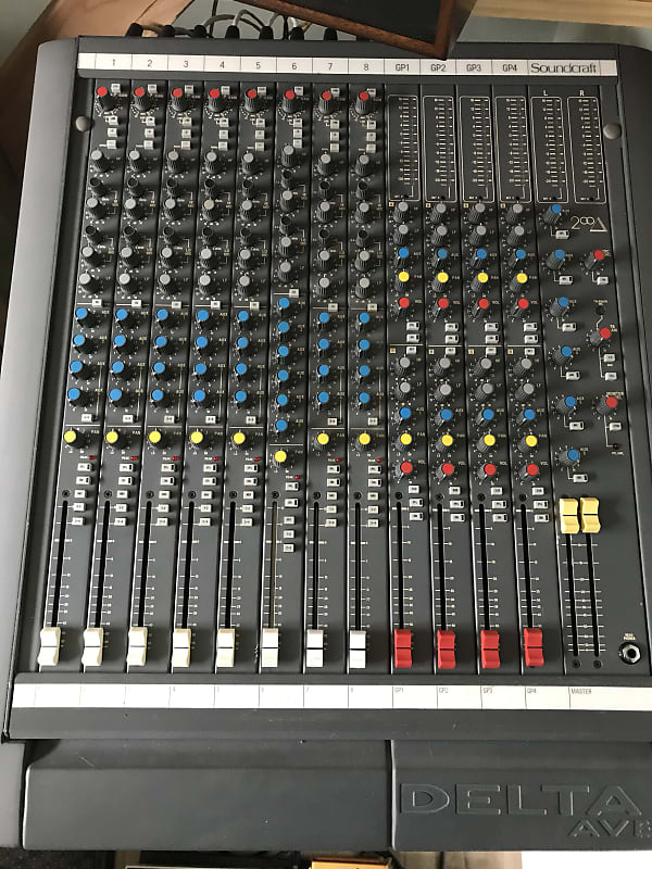 Soundcraft Delta 200 Console | Reverb