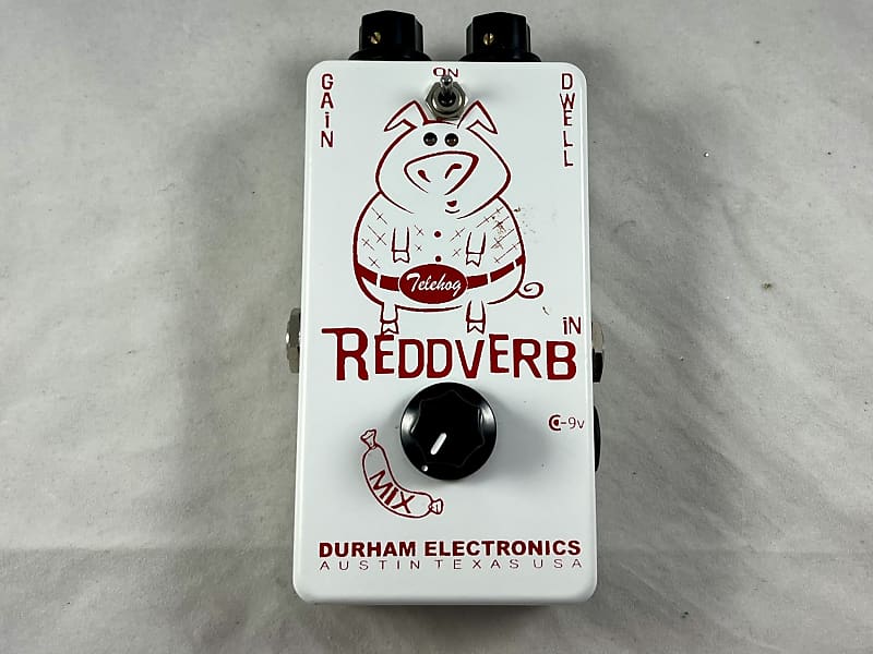 Durham Electronics Reddverb Reverb White Reverb