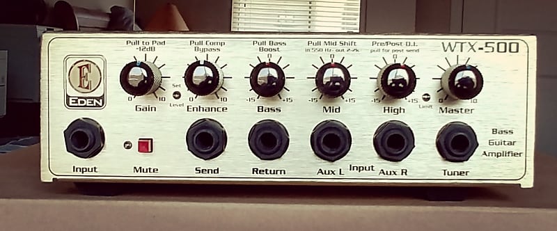Eden Bass Amp/Head WTX500 2010s *Excellent* | Reverb