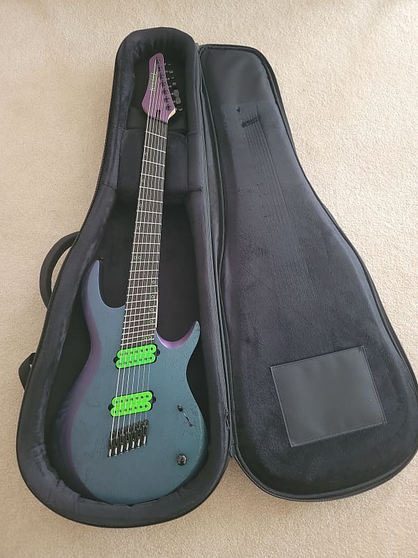 Kiesel A2 7-String Multiscale 2024 - Color Shift Green/Purple | Reverb