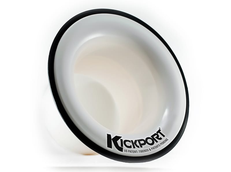 Kickport 2 Bass Drum Sonic Enhancement Port - White | Reverb